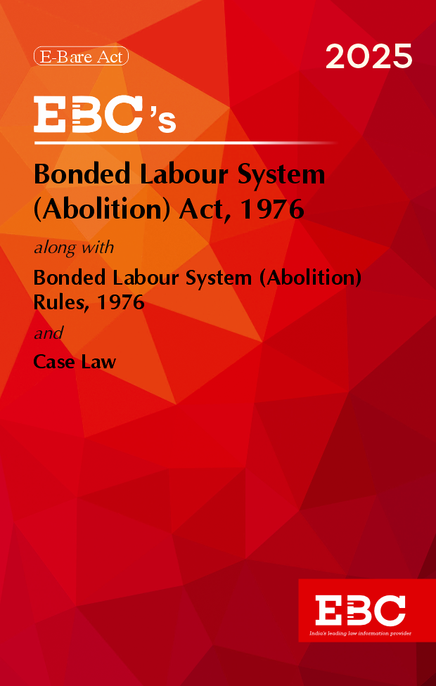Bonded Labour System (Abolition) Act, 1976Bare Act (Print/eBook)